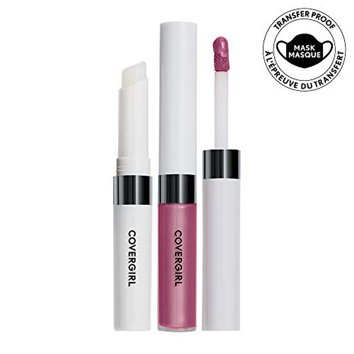 COVERGIRL Outlast All-Day Lip Color With Topcoat, Luminous Lilac