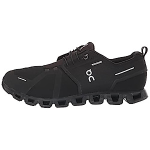 On Men's Cloud 5 Waterproof Sneakers, All Black, 13 Medium US