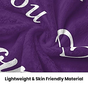 VXDRZGT 65th Birthday Gifts for Women Blanket - 65 Birthday Gifts for Mom or Wife - 1958 Birthday Gifts for Women - Gifts for 65 Year Old Woman - Cozy & Soft Flannel Throw Blanket 60 x 50 inch