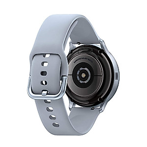 Samsung Galaxy Watch Active2 (Silicon Strap + Aluminum Bezel) Bluetooth - International (Cloud Silver, R820-44mm)
