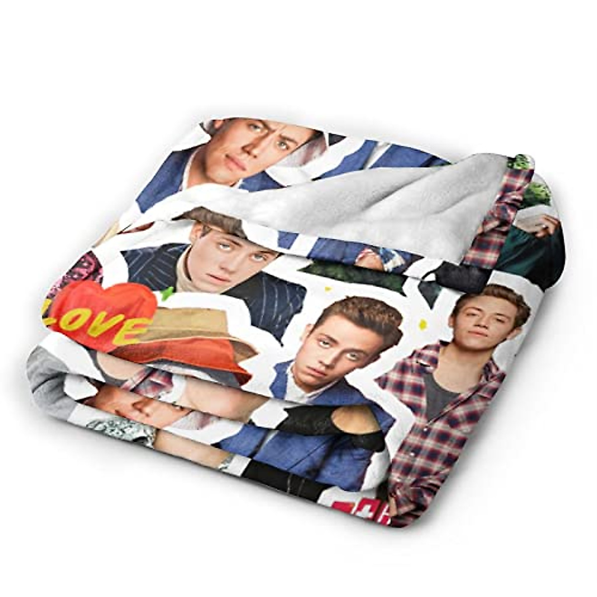 Blanket Ethan Cutkosky as Carl Gallagher Soft and Comfortable Warm Fleece Blanket for Sofa,Office Bed car Camp Couch Cozy Plush Throw Blankets Beach Blankets …