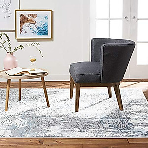 Home Dynamix Skyler Maurice Area Rug, 5'2"x7'2" Rectangle, Dark Gray-Blue