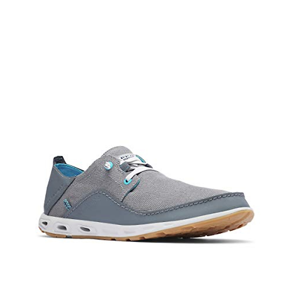 Columbia Men's Bahama Vent Loco Relax III Boat Shoe,Graphite/Blue chill,10