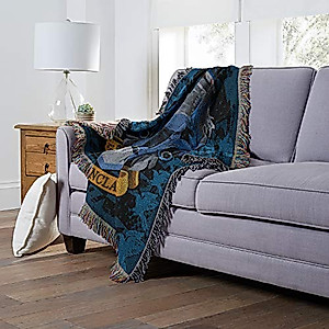 Northwest Woven Tapestry Throw Blanket, 48 x 60 Inches, Ravenclaw Crest