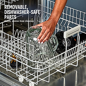 PowerXL Smart Pro Blender, BL6018, Smart Sensing Technology for Smooth Blends, Frappés, Salsas, 1800 Watts & 68 oz. Glass Pitcher