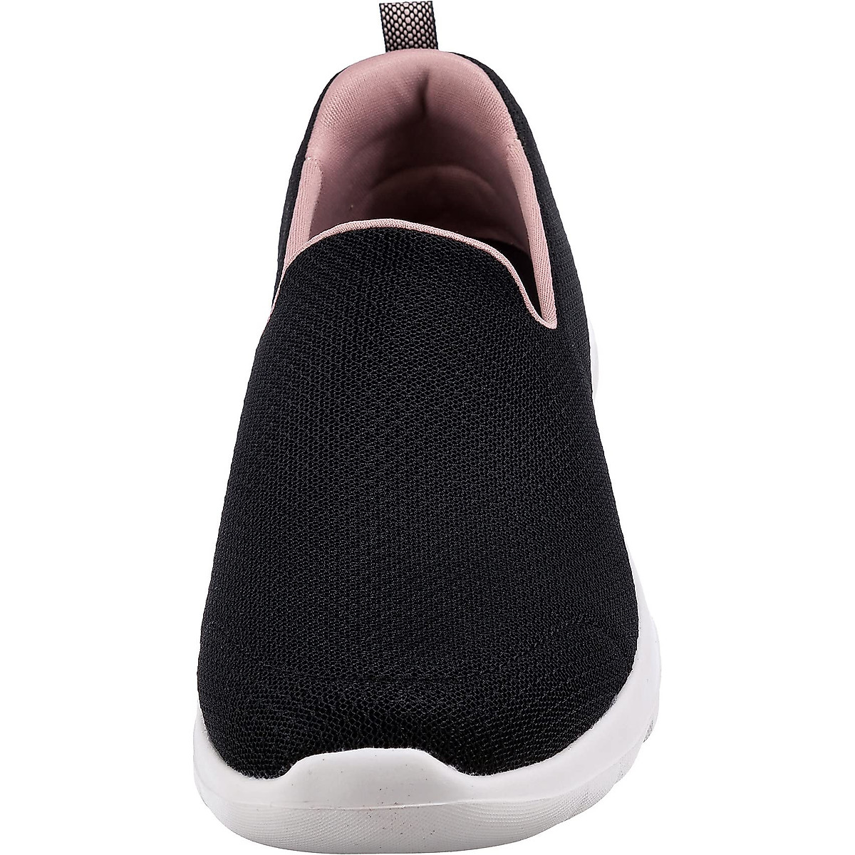 Skechers Women's GO Walk Joy-DANIL Sneaker, Black/Pink, 10