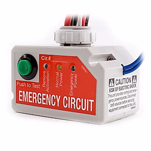 Watt Stopper ELCU-200-U Emergency Lighting Control Unit, 120/277-Volt, 20-Amp ARRA-Compliant