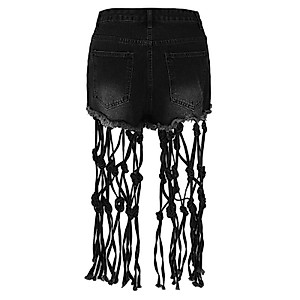 Womens Sweatpants Open Bottom 4-Jul Jeans for Women Stretch fit Bell Bottom Jeans for Women high Waisted Ripped Classic Skirt Tassel Print Hip July 4 Jeans for Women Ripped Flare