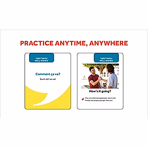 French Words and Phrases You Need to Know Flashcard Set (Barron's Foreign Language Guides) (French Edition)