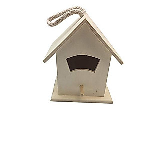 Oojami Design Your Own Wooden Birdhouses 12 Bird House Bulk (Modern)