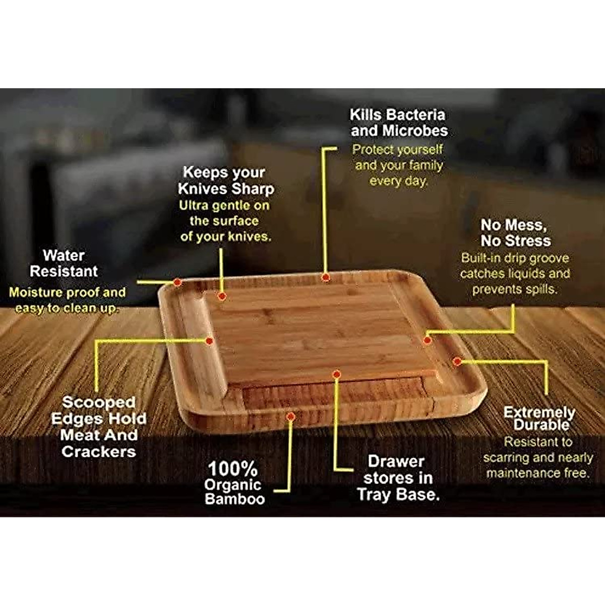 Charcuterie Board Gifts Home Decor Kitchen Items Essentials Set House Unique Gadgets for Anniversary Couples Birthday Cheese Board Christmas