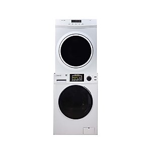 Equator Digital Pet 15lbs Compact 110V Set SaniWasher+Dryer Vented 3.5cf Sensor