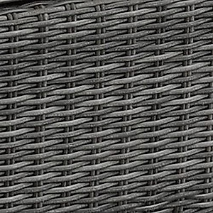 simple relax Tessio Outdoor Modular Patio Resin Wicker Ottoman in Beige