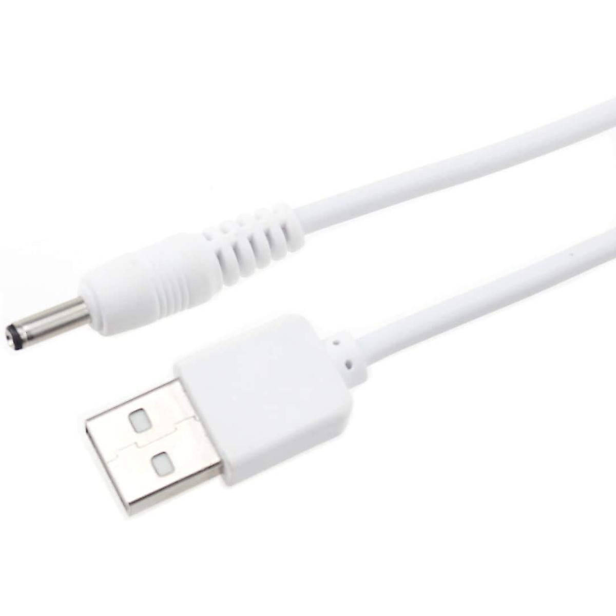 USB Charger Cable for FOREO Luna 4/Luna 4 GO/Luna 3/ Luna Mini 3/ Luna Mini 2/Luna Play Plus Facial Cleanser Replacement Charging Cable Compatible with Luna Series Facial Cleanser (White,1 Pack)