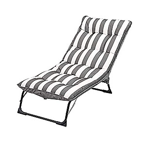 GYDJBD Striped Little Lazy Sofa, Cute Beanbag Chair in Balcony Bedroom, Creative Folding Chair