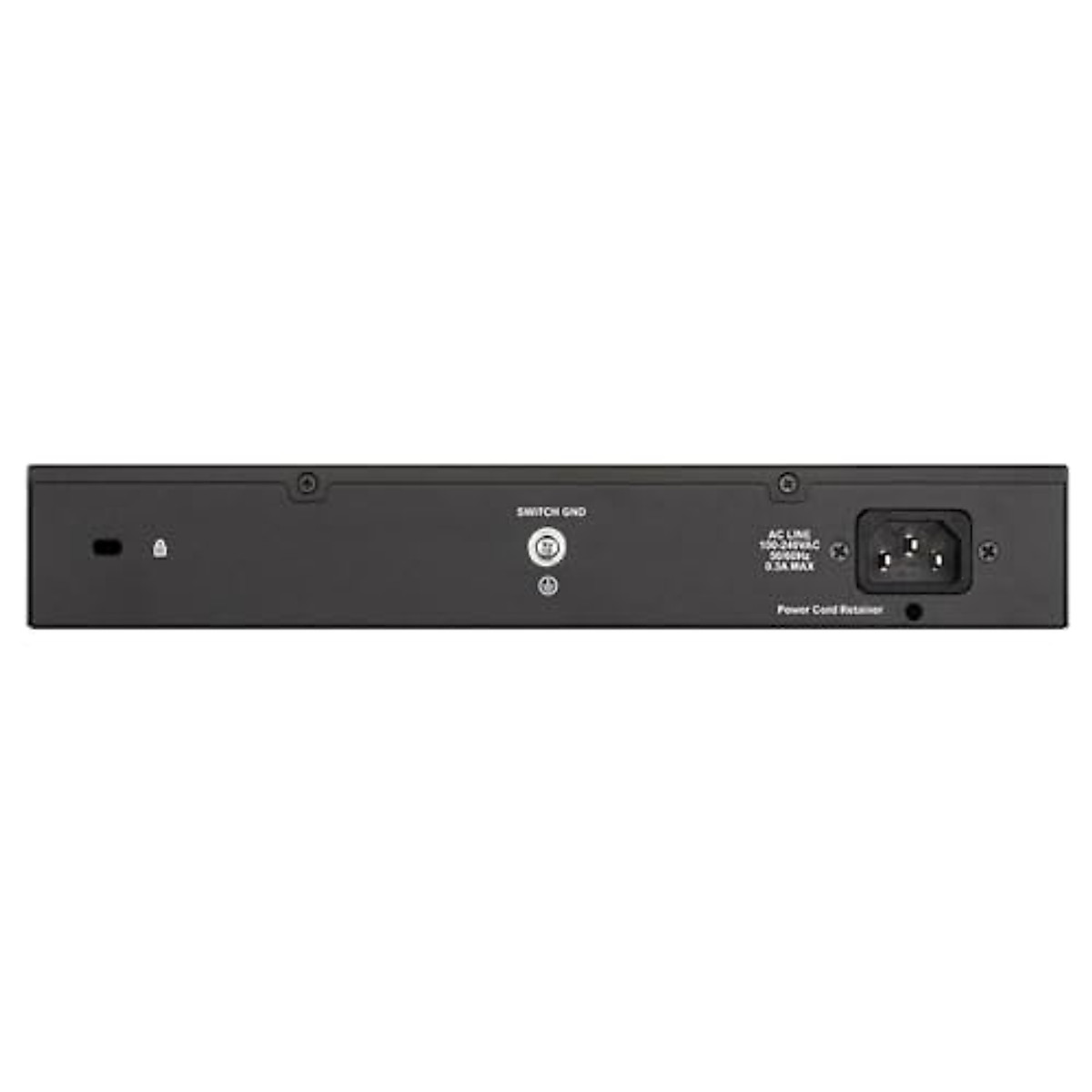 D-Link DGS-1024D, Ethernet Switch, 24 Port Gigabit Unmanaged Fanless Network Hub Desktop or Rack Mountable, Black