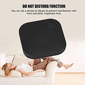 Bluetooth Finder Key Tile Tracker Key Key Finder Child Pet Finder Anti-Lost GPS Locator(Back)