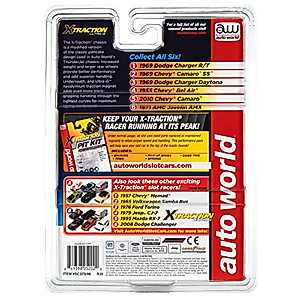 Auto World Xtraction R35 1971 AMC Javelin AMX Pink HO Scale Slot Car