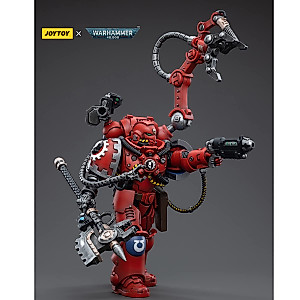 JOYTOY Warhammer 40K 1/18 Action Figure Ultramarines Primaris Techmarine Brother Tybestis Extreme Warrior Joy Toy Models