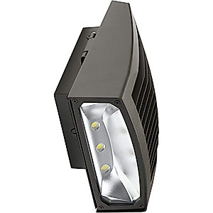 Hubbell Outdoor Lighting SG2-50-PCU SG Sling Series Slender wallpack/floodlight, 51W, 120-277V, 5000K, Bronze