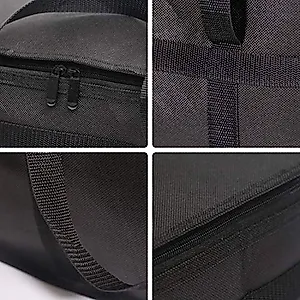 XL Insulated Reusable Grocery Bags with Sturdy Zipper Reinforced Bottom & Handles, Foldable Washable Heavy Duty Cooler Totes for Hot or Cold Food Delivery, Groceries, Travel, Shopping