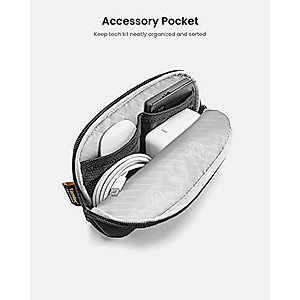 tomtoc 360 Protective Laptop Sleeve Set for 14-inch MacBook Pro M2/M1 Pro/Max A2779 A2442 2023-2021, 12.9 iPad Pro 3rd-6th Gen with Keyboard, Water-Resistant Laptop Case with Organized Accessory Pouch