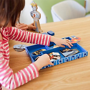 Melissa & Doug Joey Magnetic Wooden Dress-Up Pretend Play Set (25+ pcs) for Toddlers and Preschoolers Ages 3+