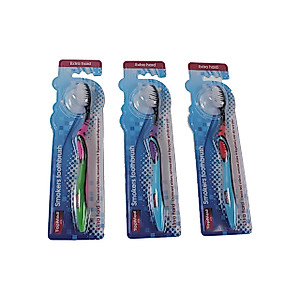 Top Med ETS Smokers Toothbrush Extra Hard (Color May Vary)