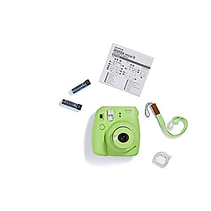 Fujifilm Instax Mini 9 Instant Camera, Lime Green