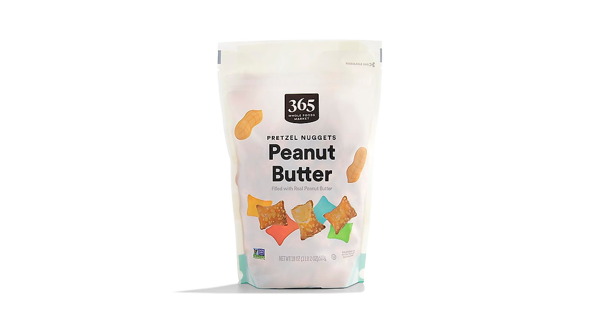 365 Whole Foods Peanut Butter Pretzel Nuggets - Sweet Salty Snack