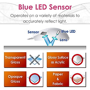 ELECOM -Japan Brand- Wired Connection, Basic 3D-CAD Mouse, No Scroll Wheel, 3 Button Computer Mouse with Smooth Optical Tracking, Blue LED, 600/1200 DPI, for Windows/Mac (M-CAD01UBBK)
