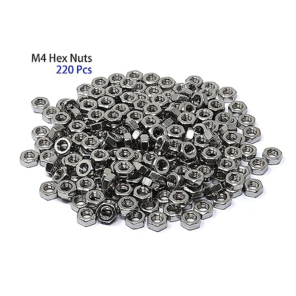 iexcell 660 Pcs M4 x 5/6/8/10/12/14/16/18/20/25/30 Stainless Steel 304 Hex Socket Head Cap Screws Bolts Nuts Washers Assortment Kit