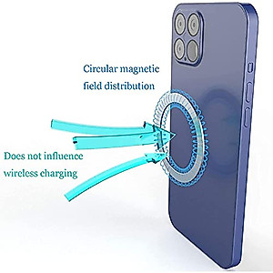 BoxWave Smart Gadget Compatible with Bose QuietComfort Earbuds (Smart Gadget by BoxWave) - MagnetoSafe Ring, Add Magnet Functionality Adhesive Alloy for Bose QuietComfort Earbuds - Metallic Silver