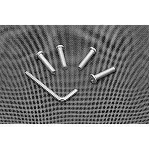 Paws & Pals Elevated Dog Bed - Steel Frame, Temp Control, Indestructible Chew-Proof Pet Cot w/Trampoline Suspended Raised Hammock Best for Portable in/Out Door Use Cooling Platform | Medium