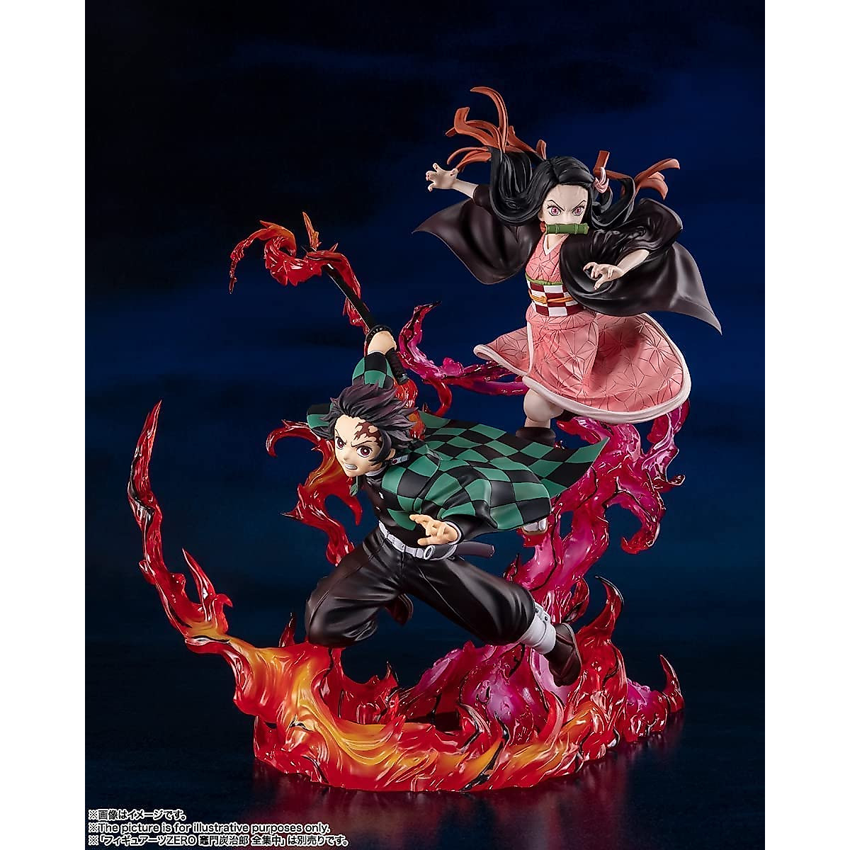TAMASHII NATIONS - Demon Slayer: Kimetsu no Yaiba - Nezuko Kamado Blood Demon Art, Bandai Spirits FiguartsZERO Collectible Statue