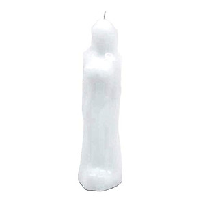 White Female Figure Image Candle, Blessing, Protection, Healing, Spirituality, Cleansing, Spells, Spellwork & Ritual Magic, Vela imagen de Mujer Blanca