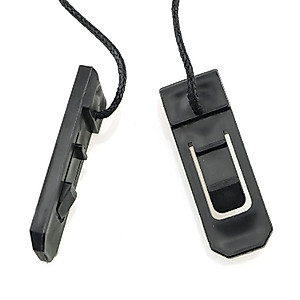 YHXiXi 4PCS Surfboard Fin Clips Surfing Watershed Fin Clip Paddle Board Surfboard Tail Clip Long Board Surf Fins Inflatable, Sup, Fixed Fin Accessory 4.3x1.3cm, Black