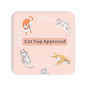 Soft Fleece Throw Blanket | 50x60in | Cat Lovers Blanket | Perfect Fall or Winter Blanket | Lightweight Blanket | Perfect for Snuggling with Your Pets and Kids | Includes Cute Themed Magnet