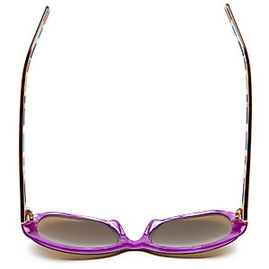Kate Spade New York Hilde - Polarized Tortoise Purple/Dark Brown Polarized One Size