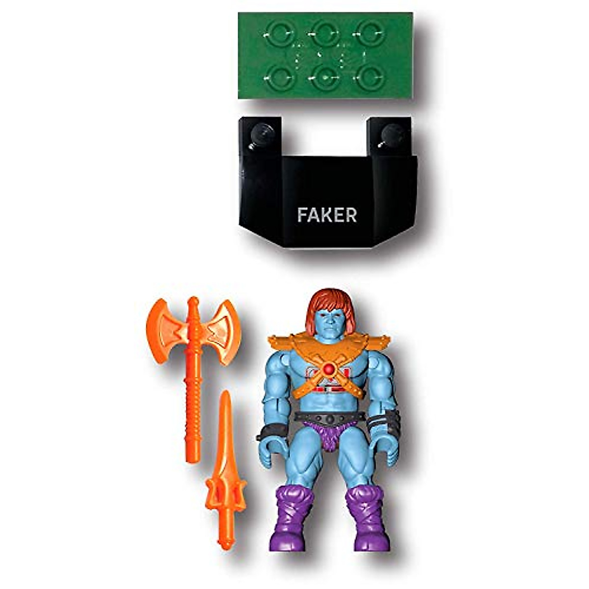 Mega Construx Heroes Battle for Eternia Collection Micro Action Figure Building Set