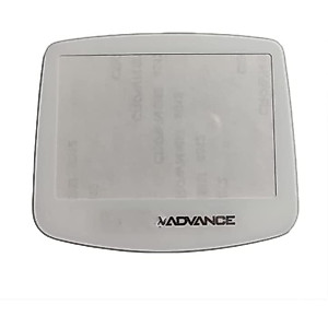 Glass Lens Mirror Screen Lens for Gameboy Advance GBA Replacement (Glass white)