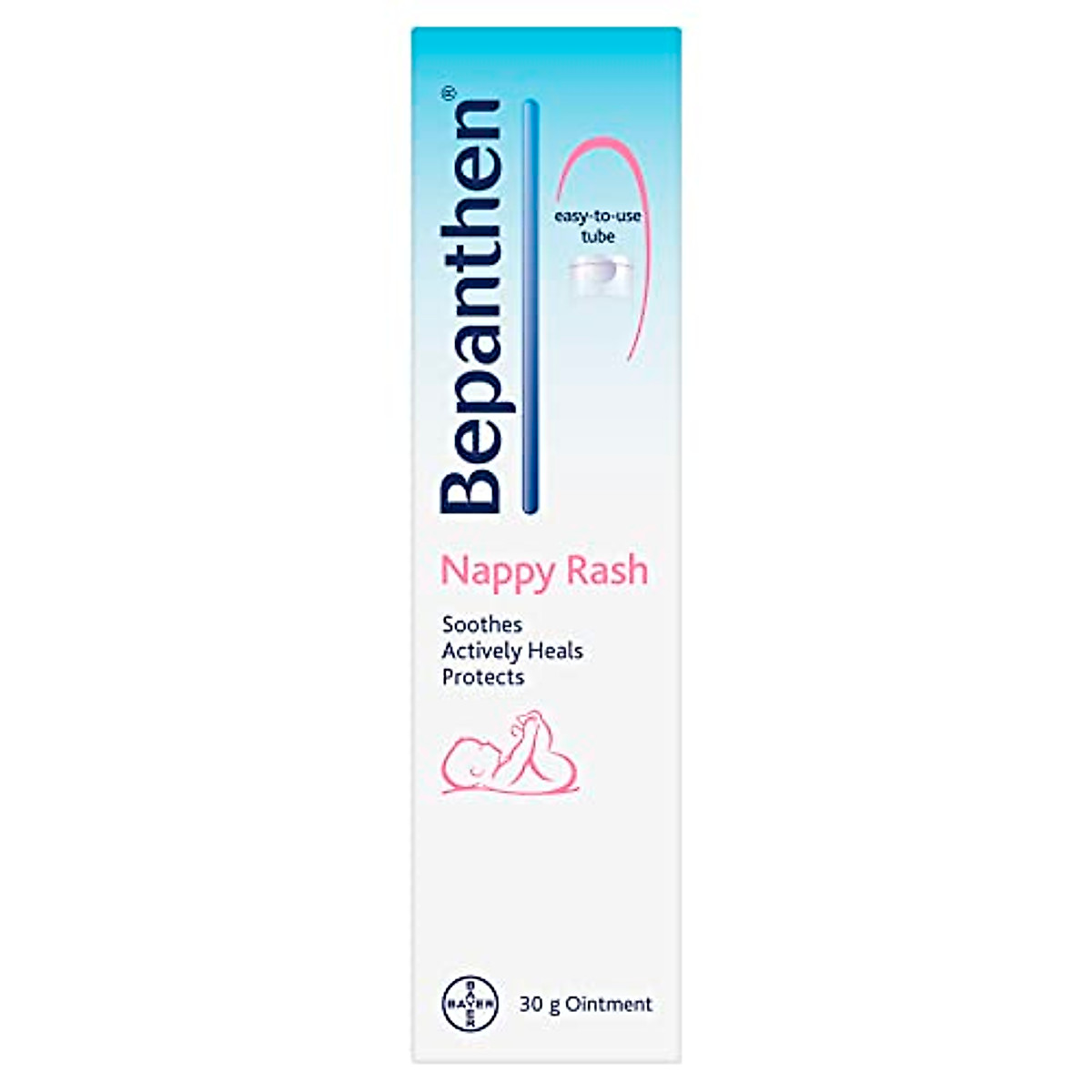 Bepanthen Nappy Rash Diaper Barrier Protection Ointment 30g