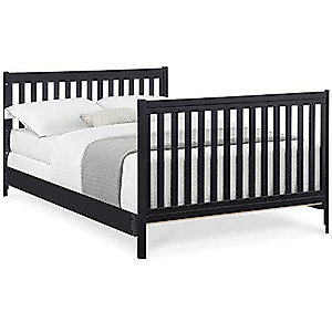Delta Children Tribeca 4-in-1 Baby Convertible Crib, Midnight Grey