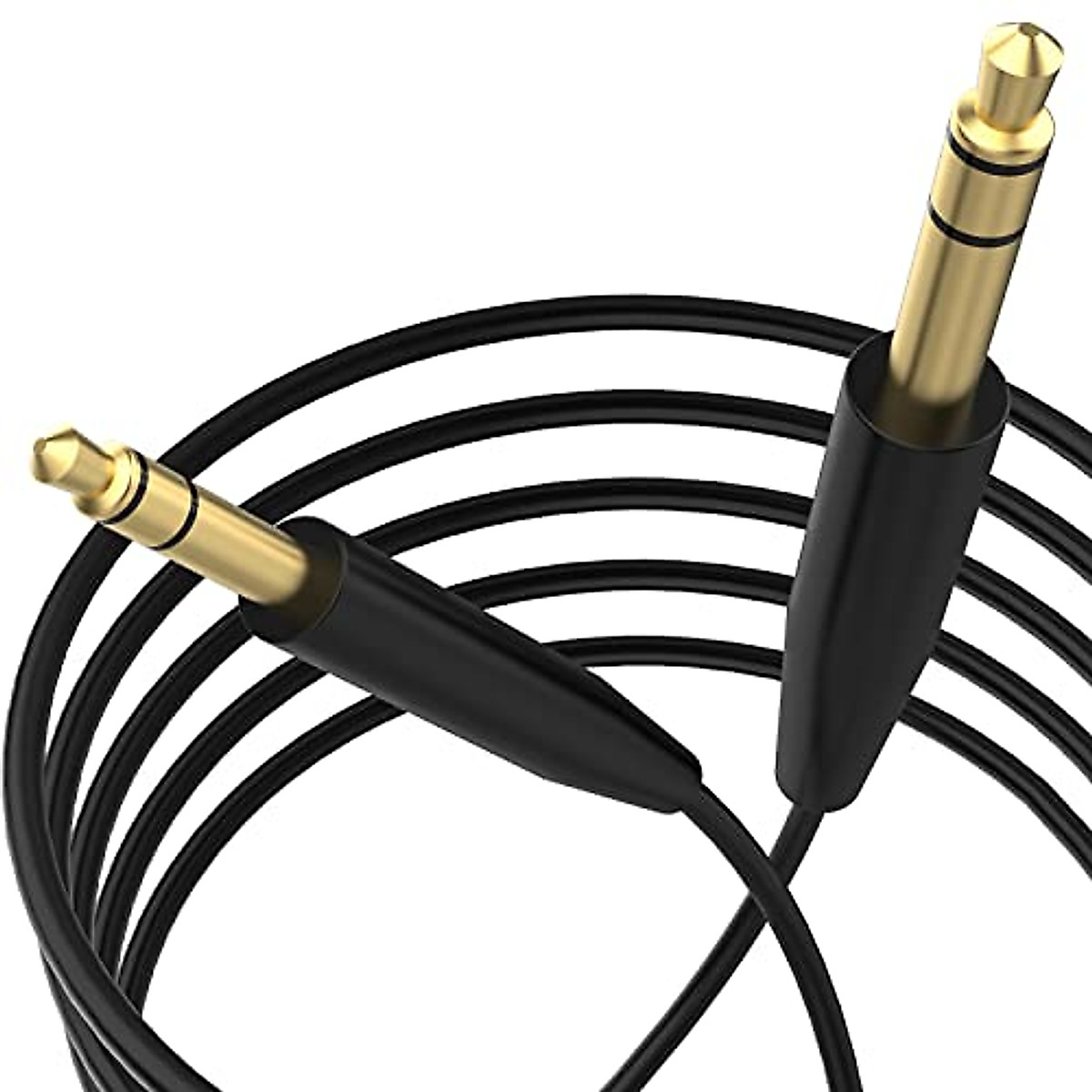 3.5mm to 2.5mm Audio Cable Cord Compatible with Bose 700 QuietComfort QC45 QC35II QC35 QC25 Noise Cancelling Headphones for 45BT E55BT E65BTNC Bluetooth Earphone (Straight Jack)