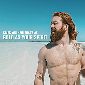 Viking Revolution Coconut Sea Salt Spray for Hair Men - Hair Texturizing Spray with Kelp, Aloe Vera & Red Algae Extract - Surf Spray to Add Volume and Texture - Sea Salt Spray for Men Beach Hair Spray