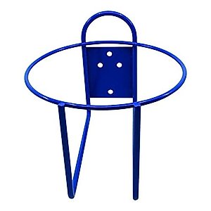 TCD Parts Round One Gallon Jug Storage Rack - Wall Mount - Blue