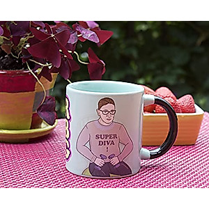 Ruth Bader Ginsburg Heat Changing Mug - Add Coffee and RBG Changes from Judicial Robes to Workout Gear