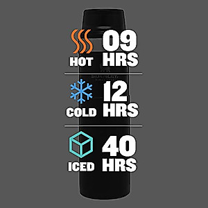 Stanley Classic Trigger Action Travel Mug 20 oz–Leak Proof + Packable Hot & Cold Thermos–Double Wall Vacuum Insulated Tumbler for Coffee, Tea & Drinks–BPA Free Stainless-Steel Travel Cup, Matte Black