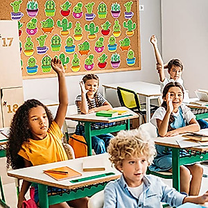 Cactus Cutouts for Classroom Bulletin Board Decoration 36 Pcs