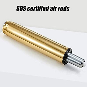 LWBLJX Rolling Bar Stool Beauty Salon Counter Makeup Medical Chair with Swivel Wheels, PU Leather Seat & Stainless Steel Frame, Adjustable 44-59 cm(Color:Blue)